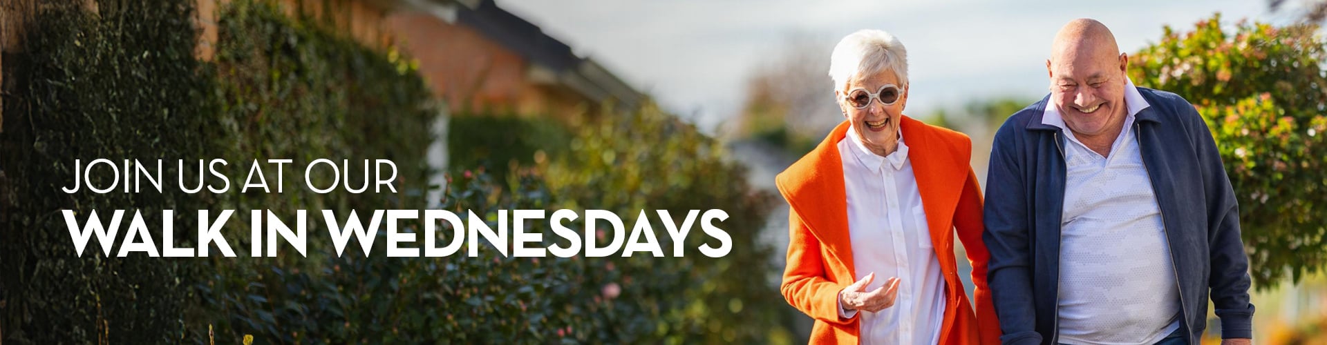 Walk in Wednesdays | Ryman Healthcare