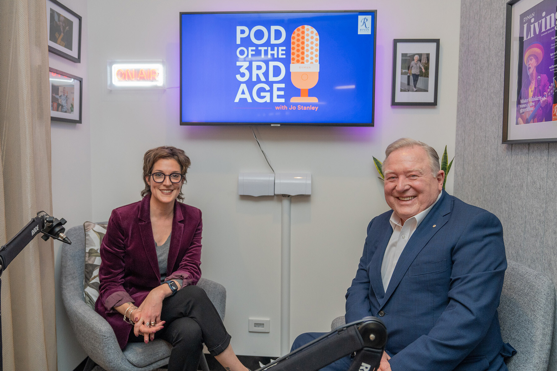 Peter Hitchener on finding 'purpose' in semi-retirement